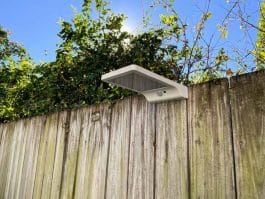 15 Fence Lighting Ideas With Post & Rail Designs