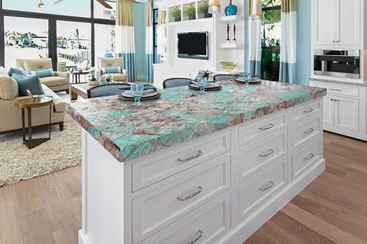 Amazonite Countertops (Designs, Slabs & Finishes)