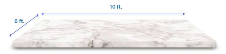 Marble Slab Sizes (Standard Dimensions)