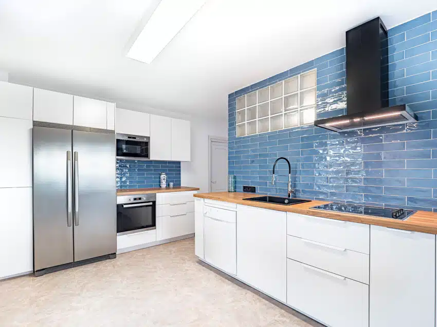 Glass Tile Backsplash (Designs & Pros and Cons) - Designing Idea
