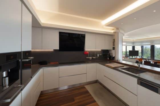 Lights Above Kitchen Cabinets (Types & Options)