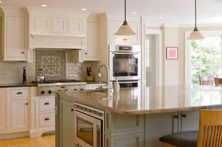 French Country Kitchen Backsplash