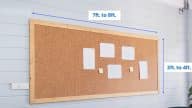 Bulletin Board Sizes (Standard Home, Office & School Size)