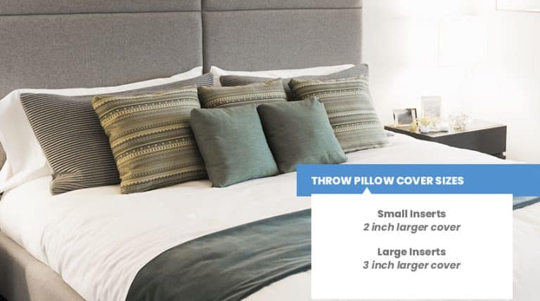 Throw Pillow Sizes (Standard & Common Dimensions)