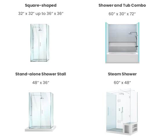 What to Know About Shower Sizes: Bathroom Dimensions Guide