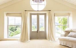 Portiere Curtain (Rod & Material Design Styles)