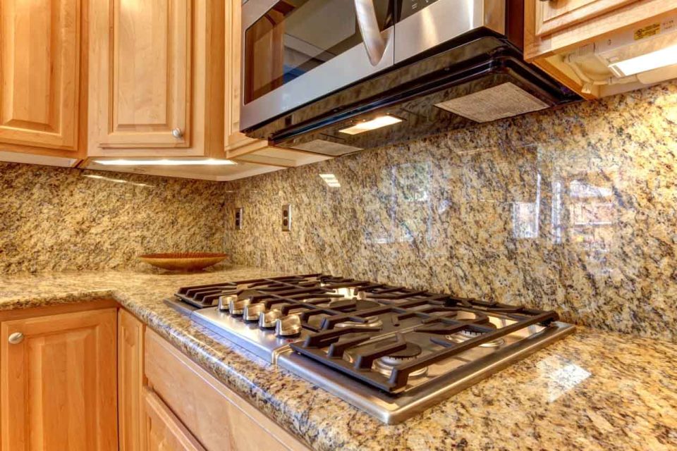 Santa Cecilia Granite (Countertop & Backsplash)
