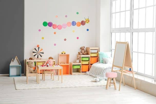 How to Design A Minimalist Playroom: 15 Style & Organizing Ideas