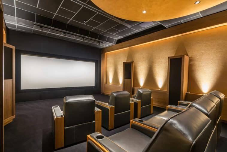 Basement Movie Theater Ideas (Color, Sound & Seating)