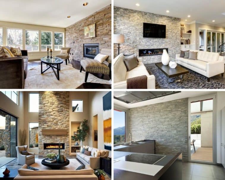 What Are The Most Stylish Ledger Stone Design Ideas For The Home?