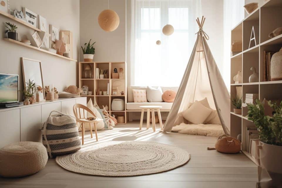 How to Design A Minimalist Playroom: 15 Style & Organizing Ideas