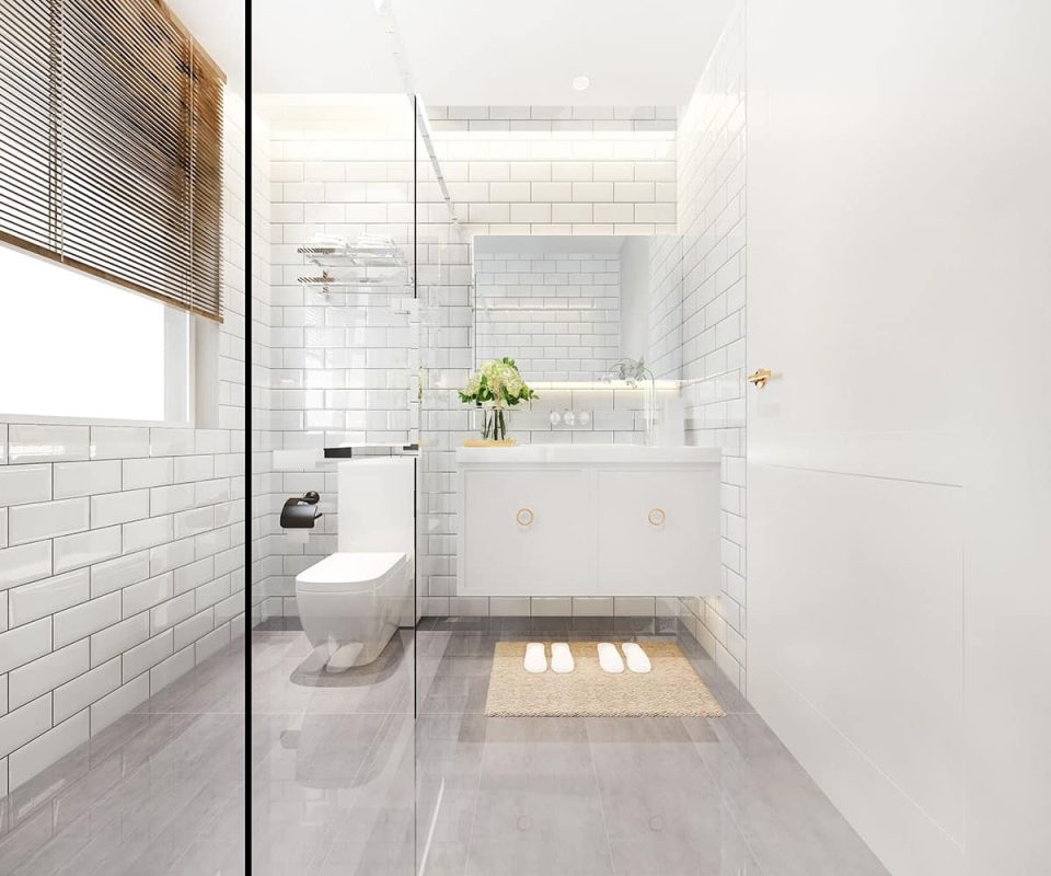 Tile Size For Small Bathroom (Wall & Floor Dimensions)