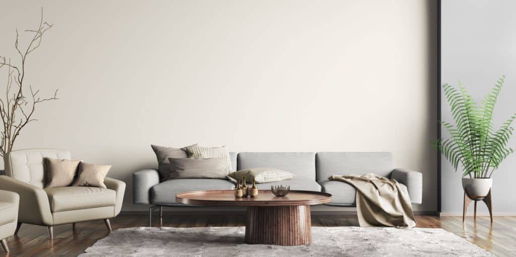 Rug Under Coffee Table (Best Types, Placement & Materials)