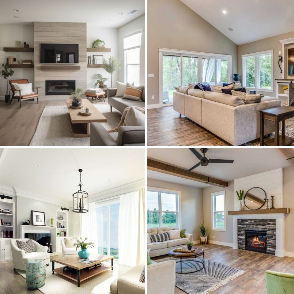 Modern Farmhouse Living Room Designs