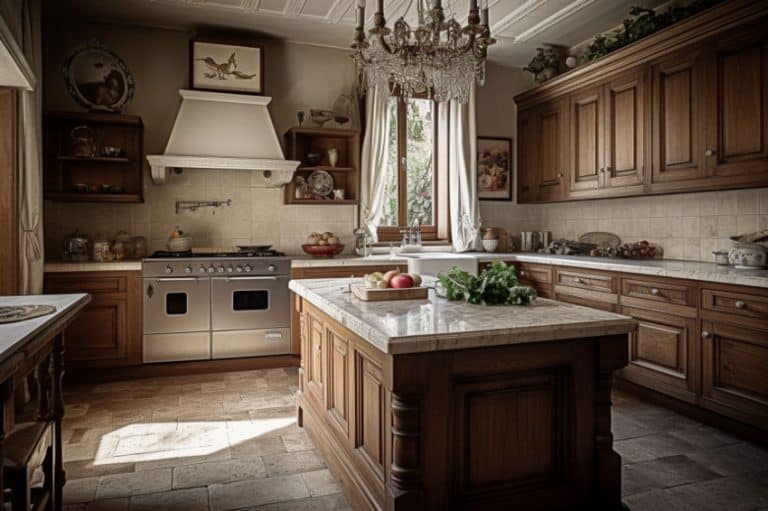 Italian Kitchen Cabinets (Design Styles & Materials)