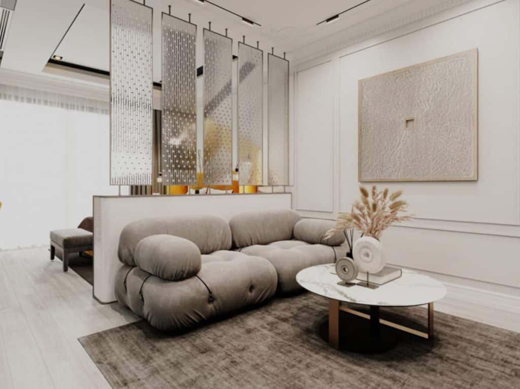 How To Decorate a Half Wall (10 Interior Design Tips)