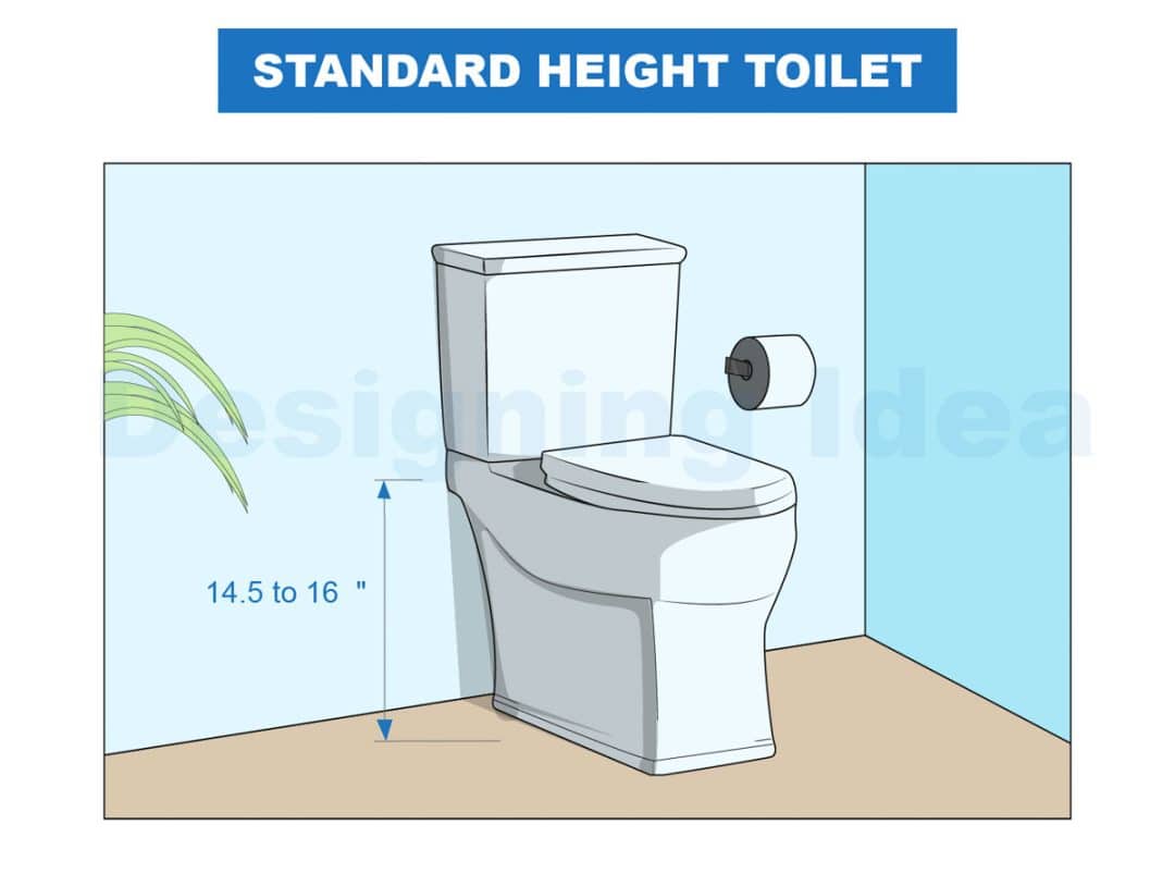 What To Know About Chair Height Toilets Vs Standard Sizes