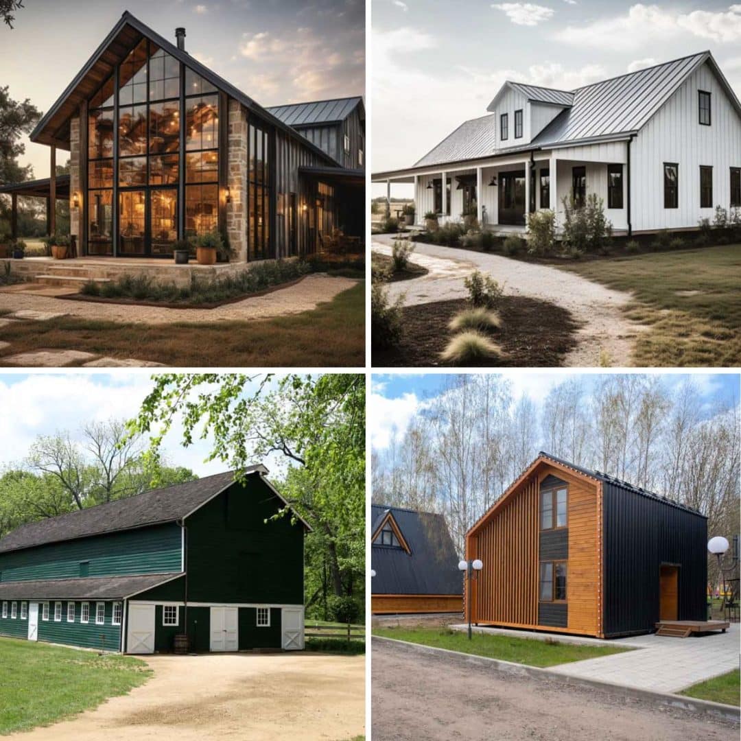Barndominium Color Schemes (40 Interior & Exterior Paint Picks)