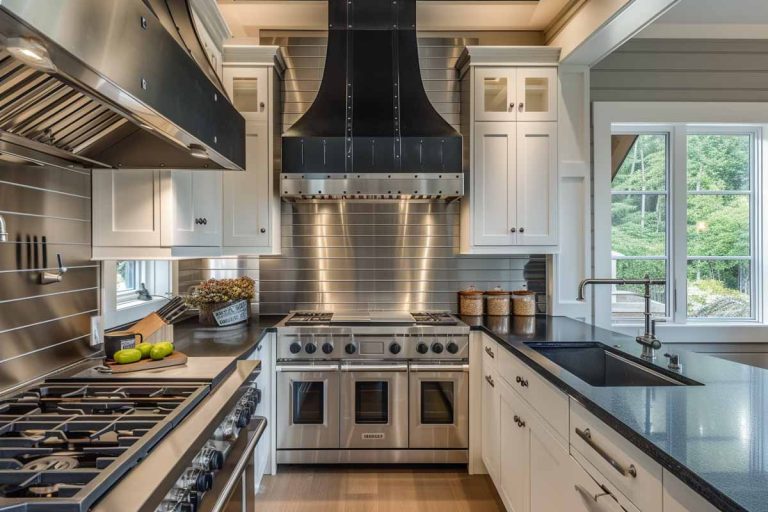 Stainless Steel Backsplash (9 Types for Kitchen Designs)