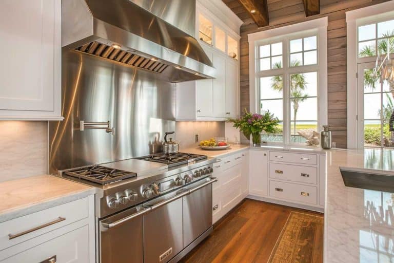 Stainless Steel Backsplash (9 Types for Kitchen Designs)