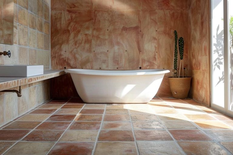 Saltillo Tile In The Bathroom (Benefits & Choosing Styles)