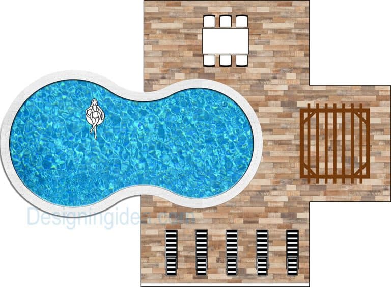 10 Space-Saving Pool Deck Furniture Layout Ideas