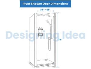 Standard Shower Door Size For Different Styles