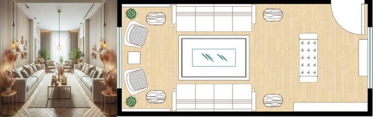 11 Long Living Room Layout Ideas: Architect Designed
