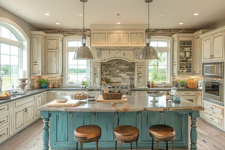 How to Use Teal Color Kitchen Cabinets for a Stylish Design
