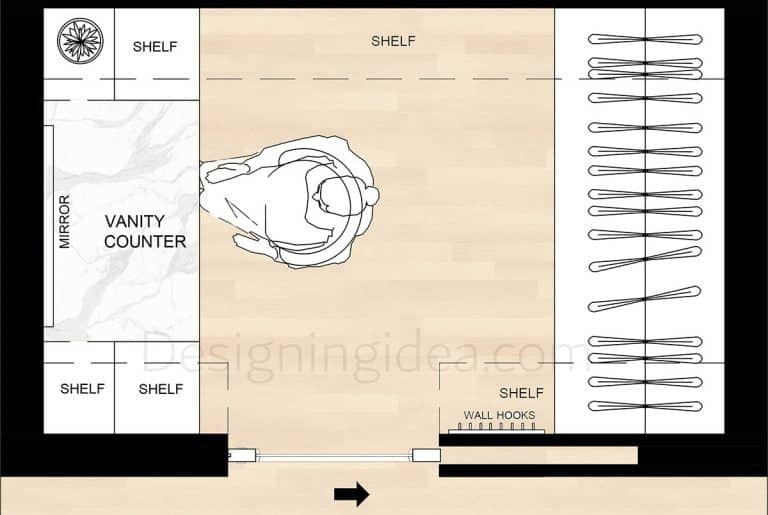 9 Small Walk-In Closet Layout Ideas to Maximize Your Space
