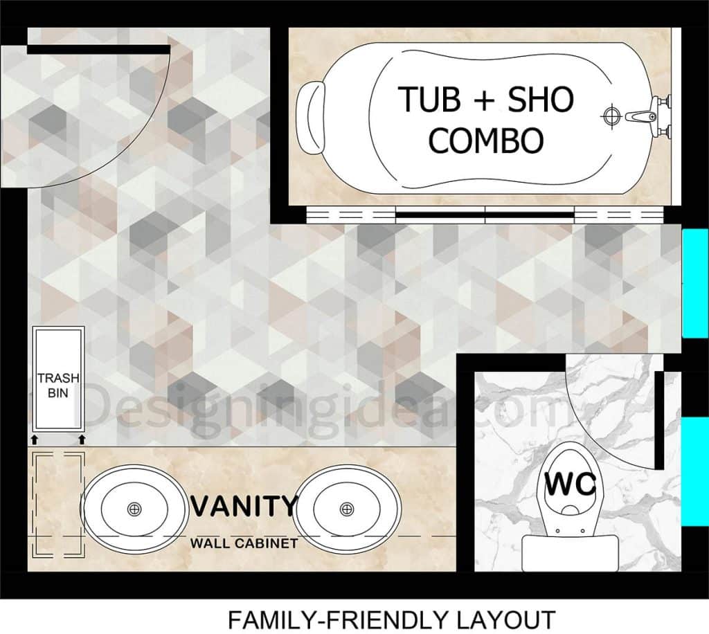 10x12 Bathroom Layouts with Showers You'll Want In Your Home