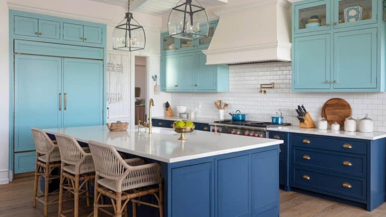 10 Color Combinations That Go With Turquoise Kitchen Cabinets