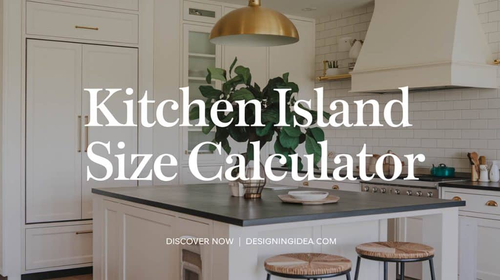 Kitchen Island Size Calculator For The Perfect Floor Plan Design Kitchen Island Size Calculator For The Perfect Floor Plan Design