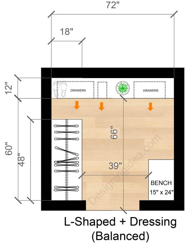 6x6 Walk-In Closet Layout Ideas To Maximize Storage And Floor Space