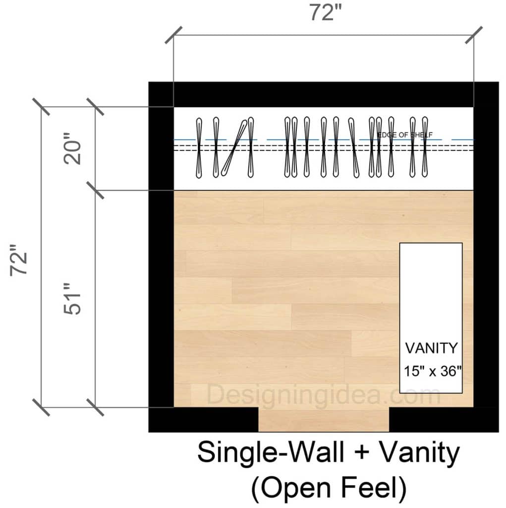 6x6 Walk-In Closet Layout Ideas To Maximize Storage And Floor Space