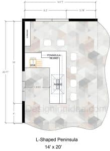 8 Kitchen Peninsula Layouts For All Floor Plan Sizes