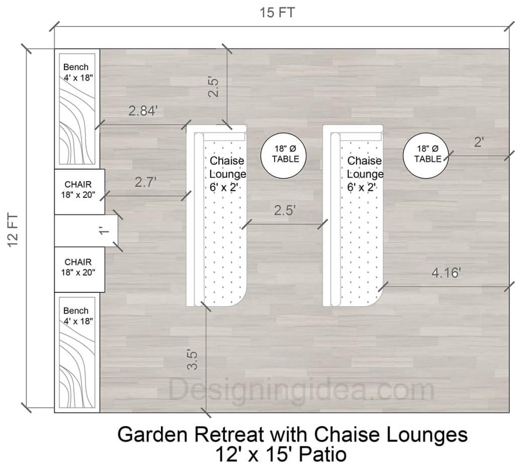 9 Patio Furniture Layout Ideas For Backyard Entertaining & Dining