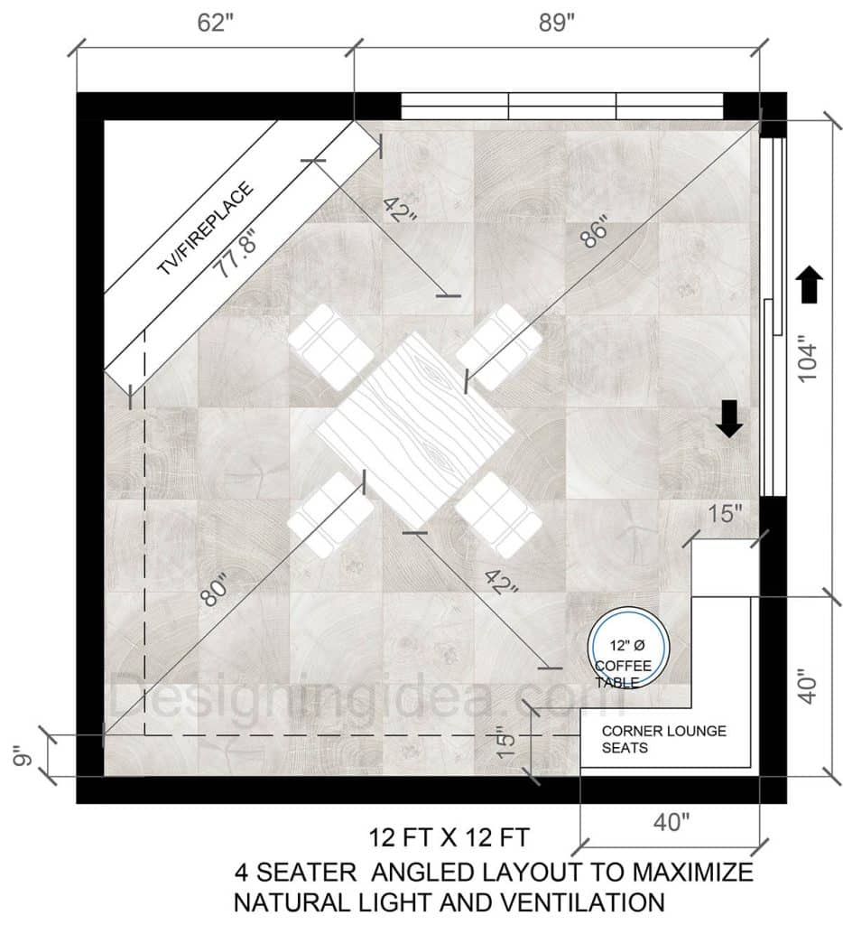 Best 12x12 Dining Room Layouts For Comfort And Flow