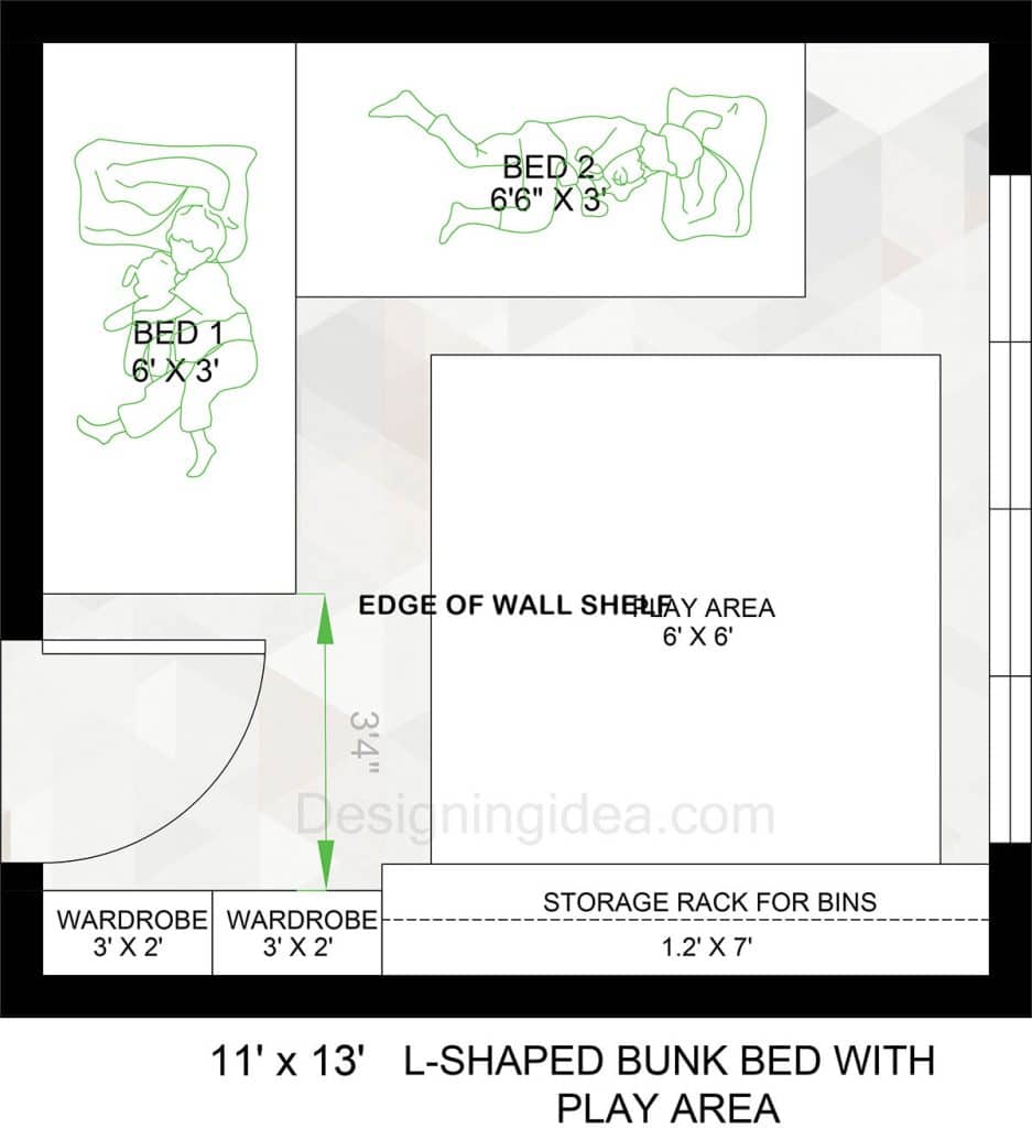 9 Kids Bedroom Layout Designs That Parent Will Love