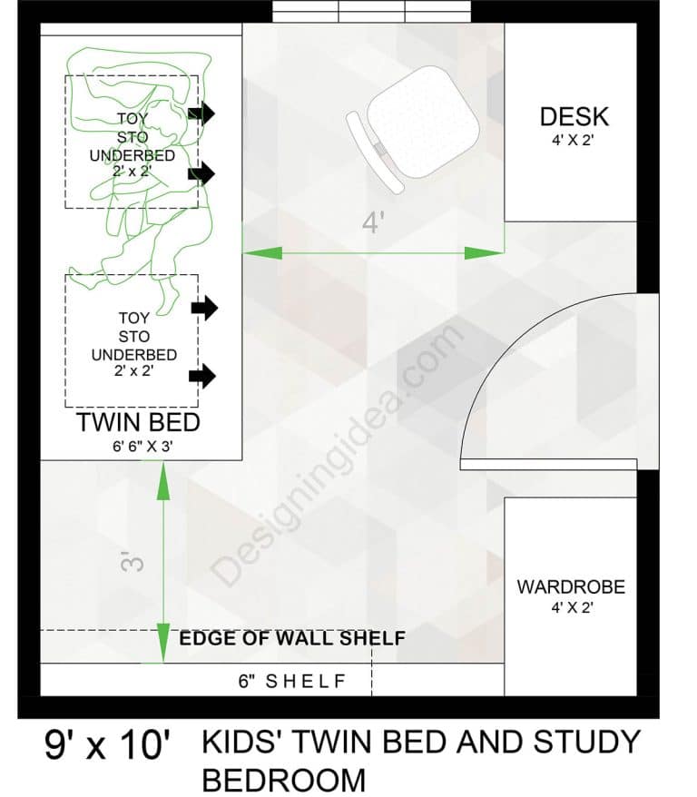 9 Kids Bedroom Layout Designs That Parent Will Love