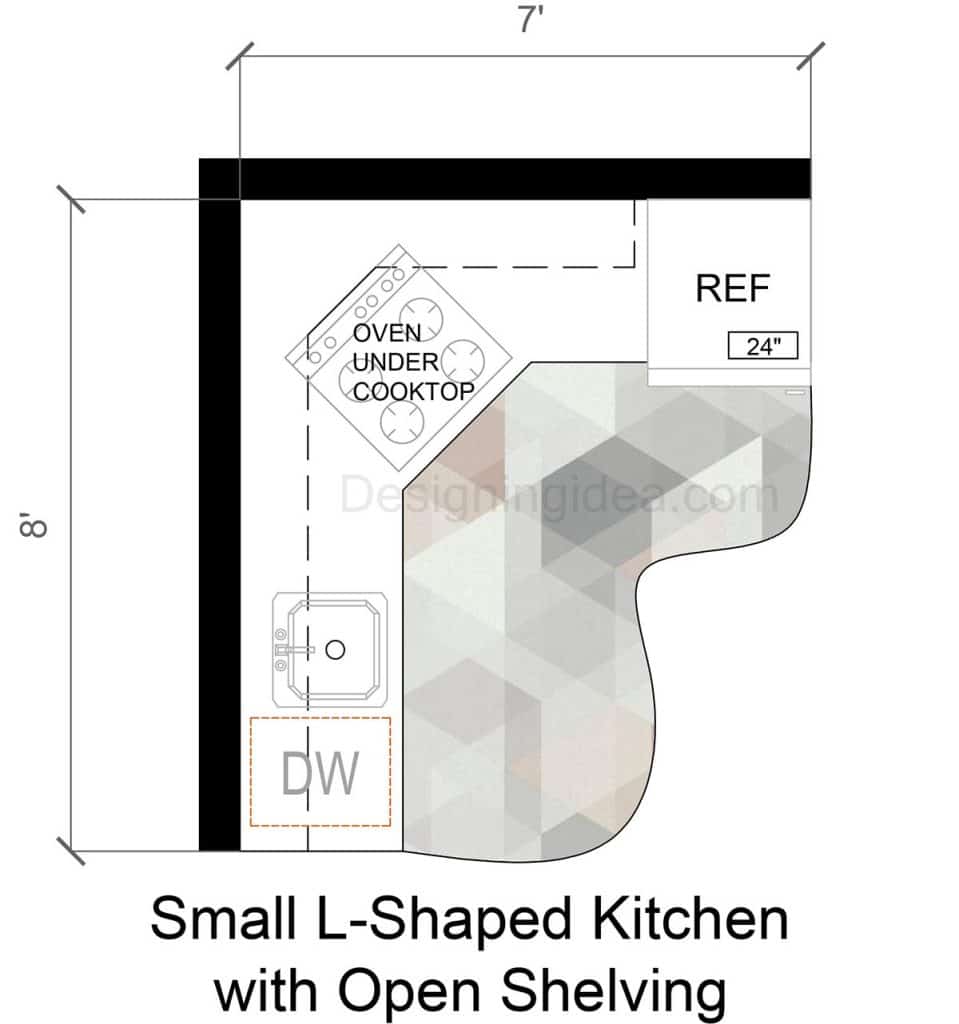 5 Small L-shaped Kitchen Layouts Designed for Function and Flow