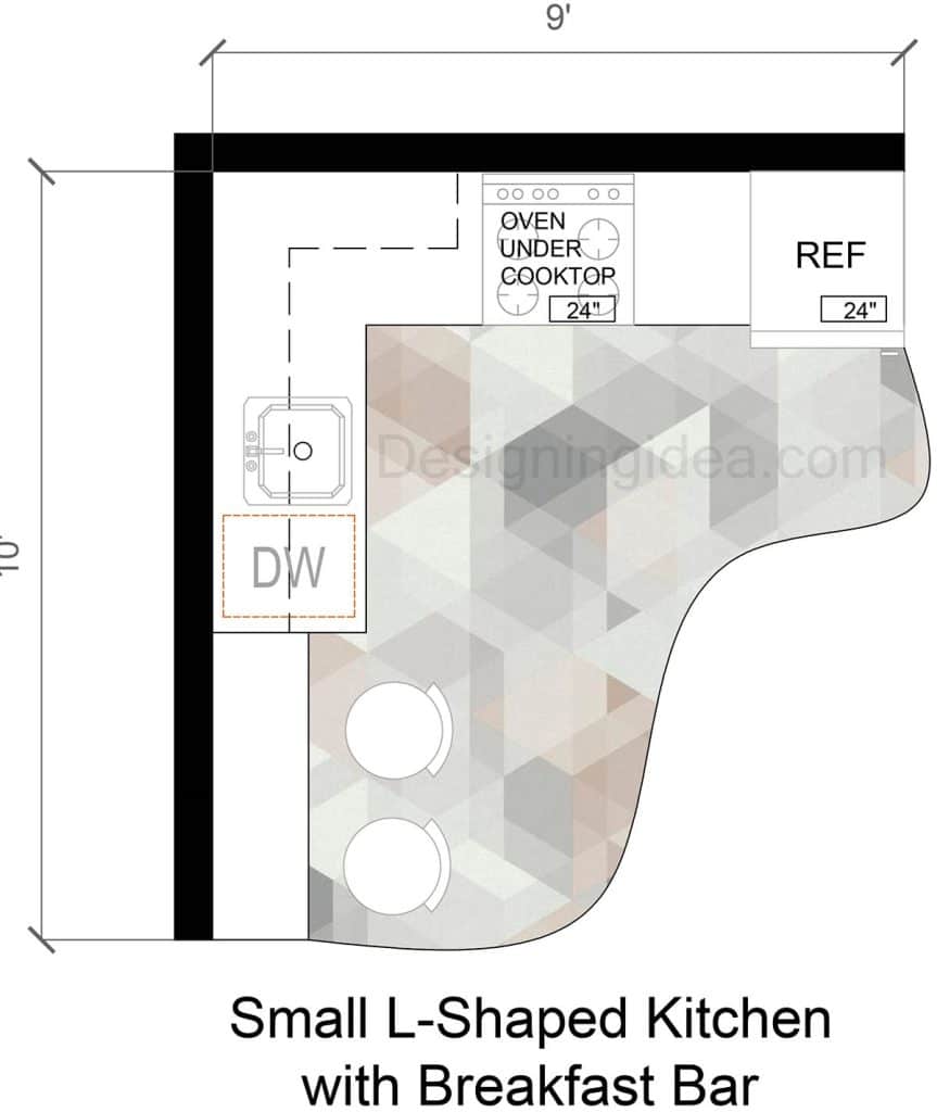 5 Small L-shaped Kitchen Layouts Designed for Function and Flow