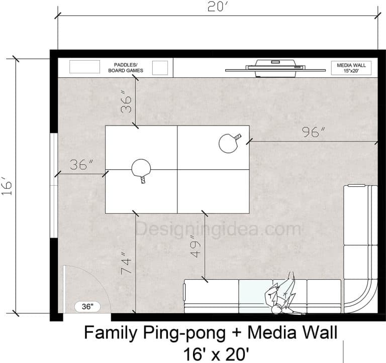 Best Game Room Floor Plans for Adults Who Love To Entertain