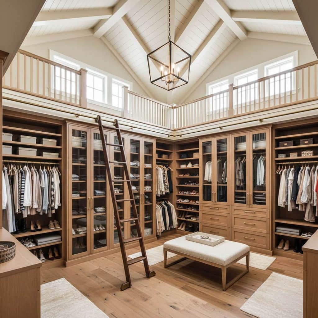 Two Story Walk In Closet Inspiration: 25 Stunning Designs to Copy