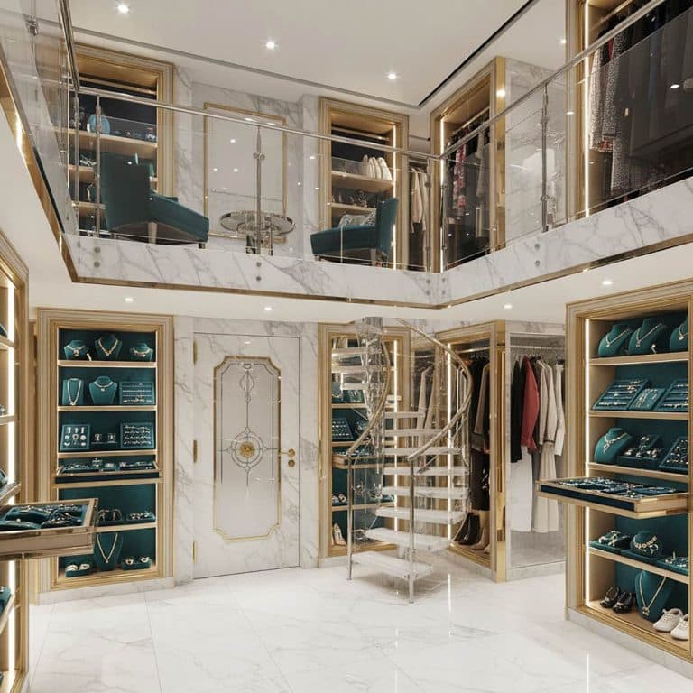 Two Story Walk In Closet Inspiration: 25 Stunning Designs to Copy