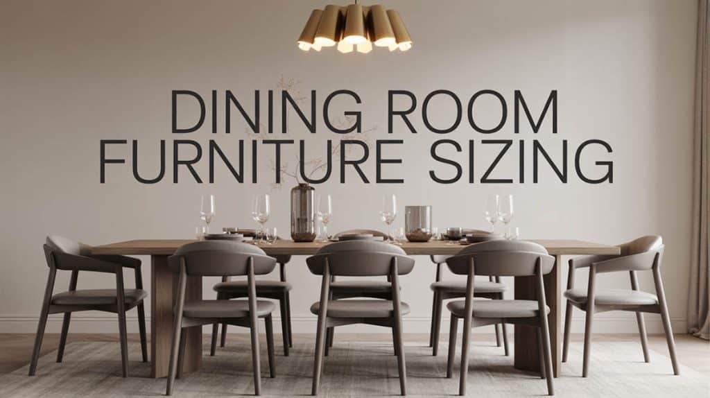 Dining Room Furniture Sizing: Table, Chairs & Clearance Calculator