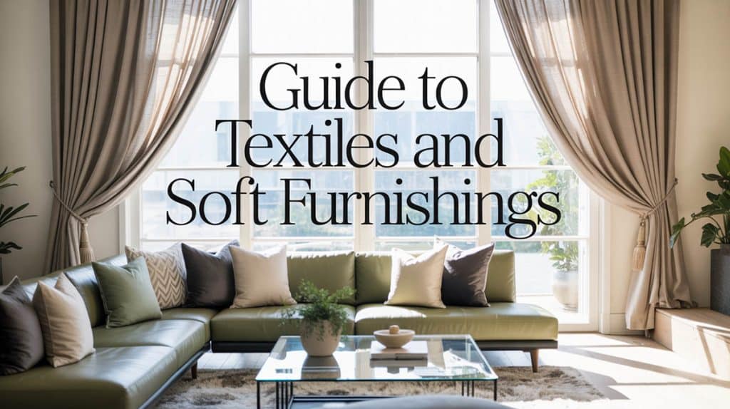 Guide to Textiles and Soft Furnishings: Materials, Sizing, and Care